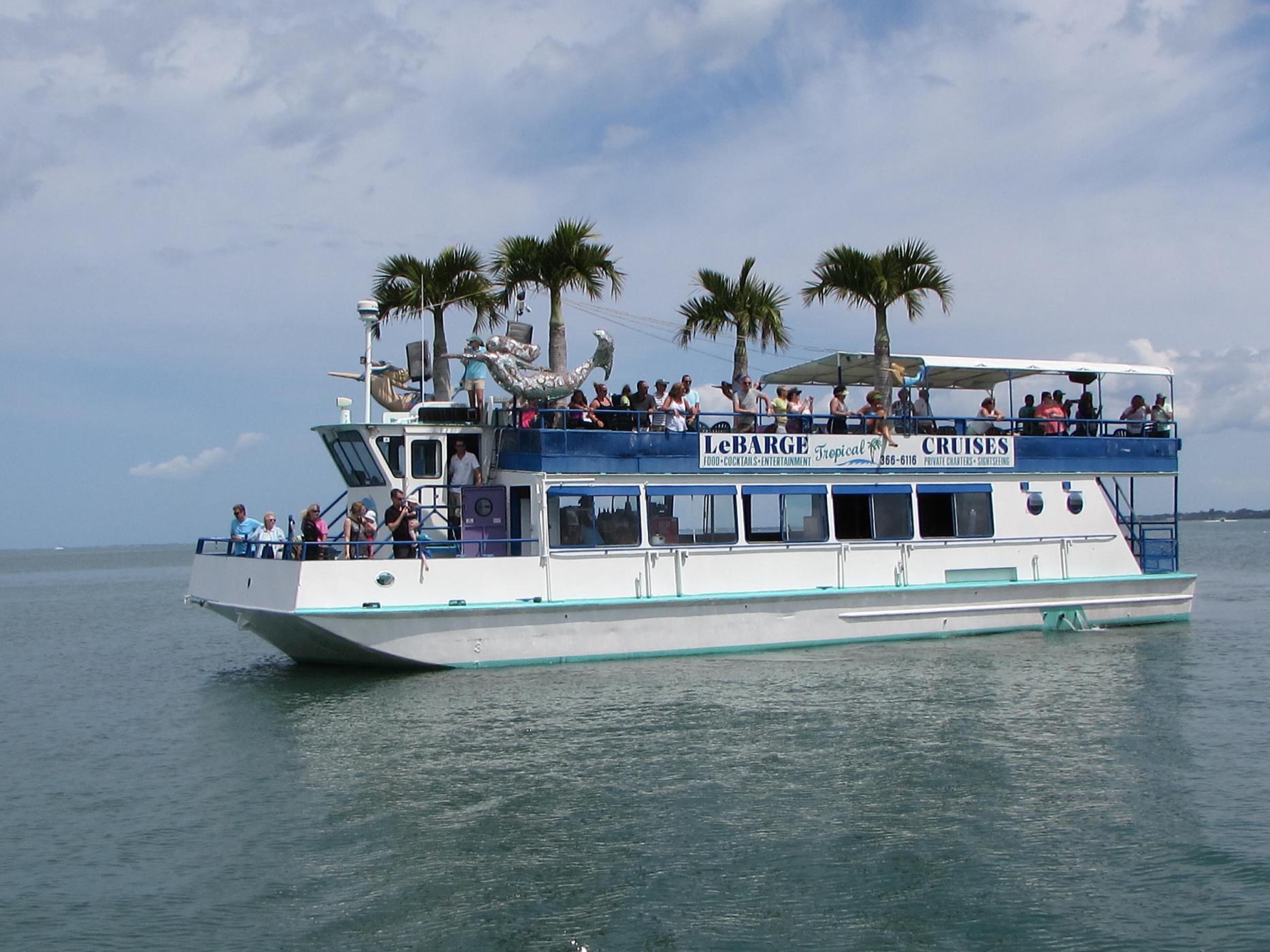 LeBarge Tropical Cruises | Boat Tours & Cruises in Sarasota, FL